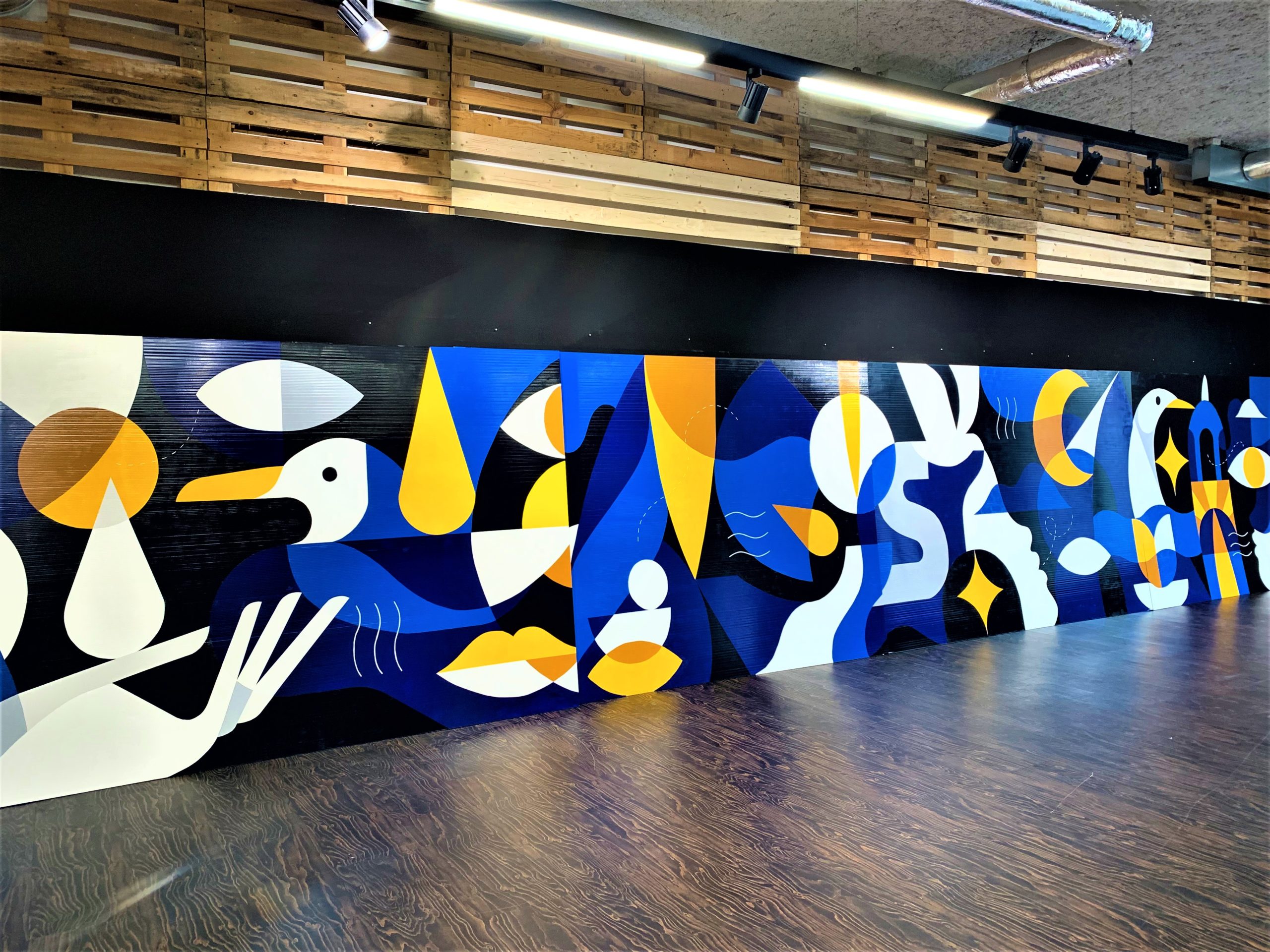 Fresque Mosaïque - La Beauté dans la ville - GROUPE CISNGROUPE CISN