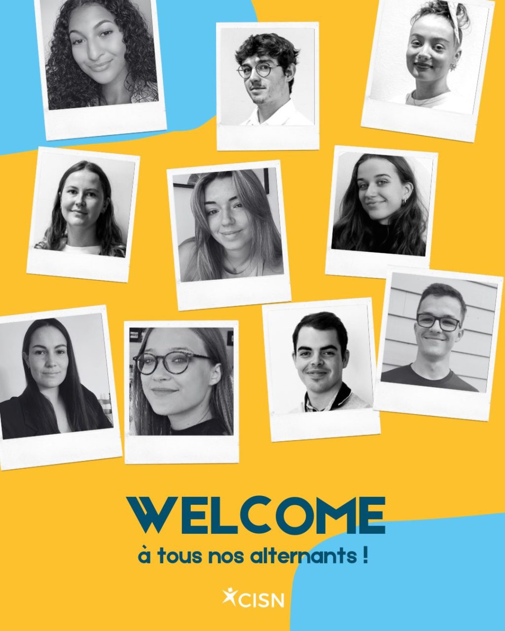 Welcome à tous nos alternants ! - GROUPE CISNGROUPE CISN